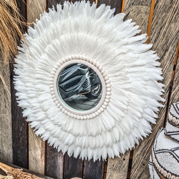 Feather Mirror - Etsy