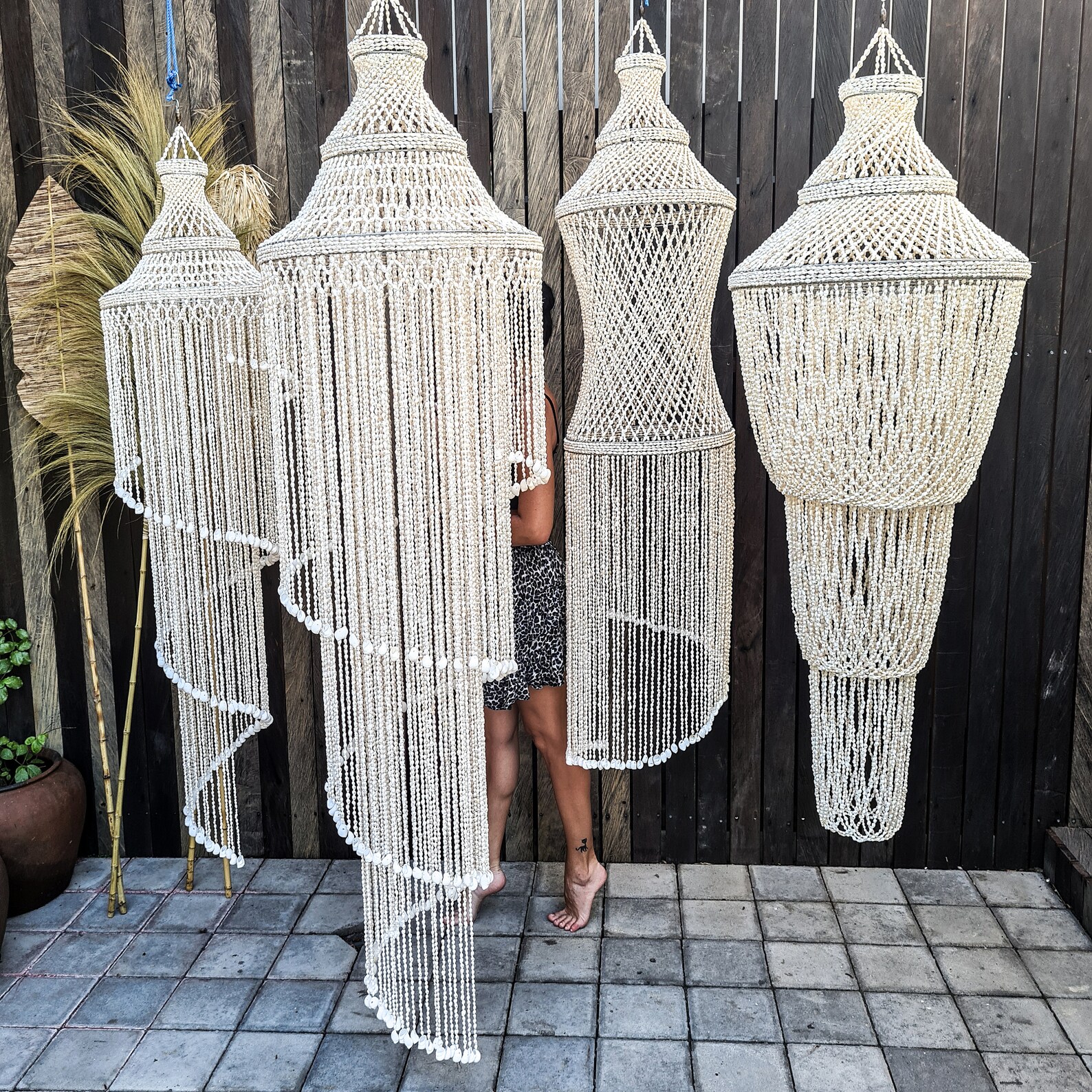 Shell Chandelier Pendant Lamp Shade Shell Lampshade Pendant - Etsy