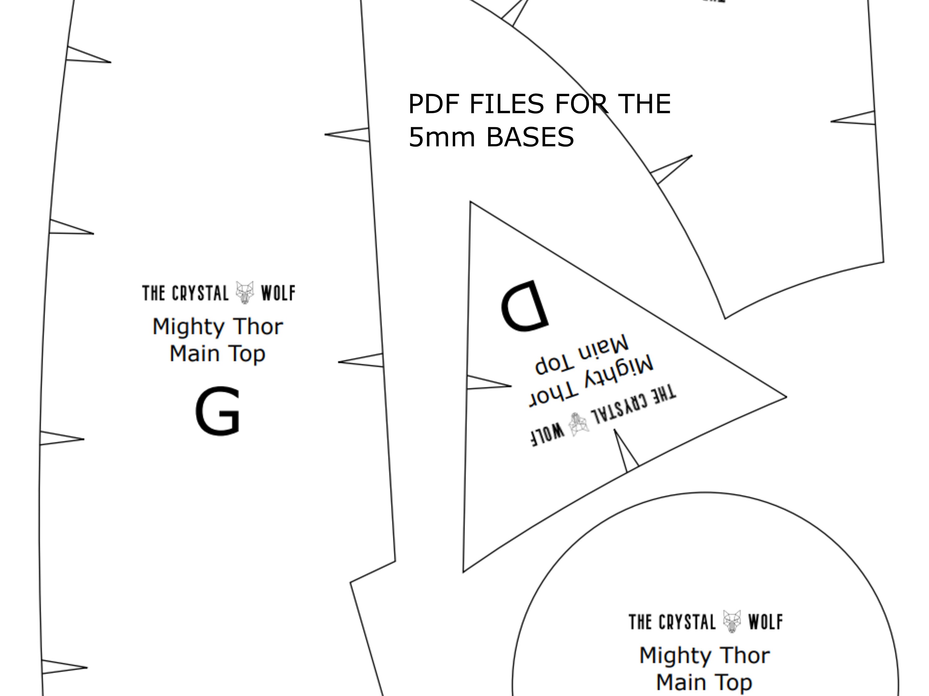 CRICUT Mighty Thor Cosplay Armour Pattern Templates for EVA Foam - Etsy