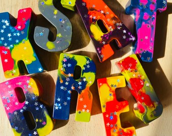 Sparkly Letters | Etsy UK