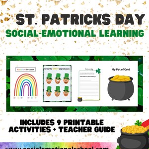 St. Patrick's Day Social-emotional Learning - Etsy