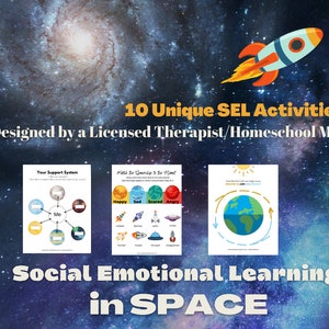Social-emotional Learning in SPACE | 10 Space Themed SEL Activities ...