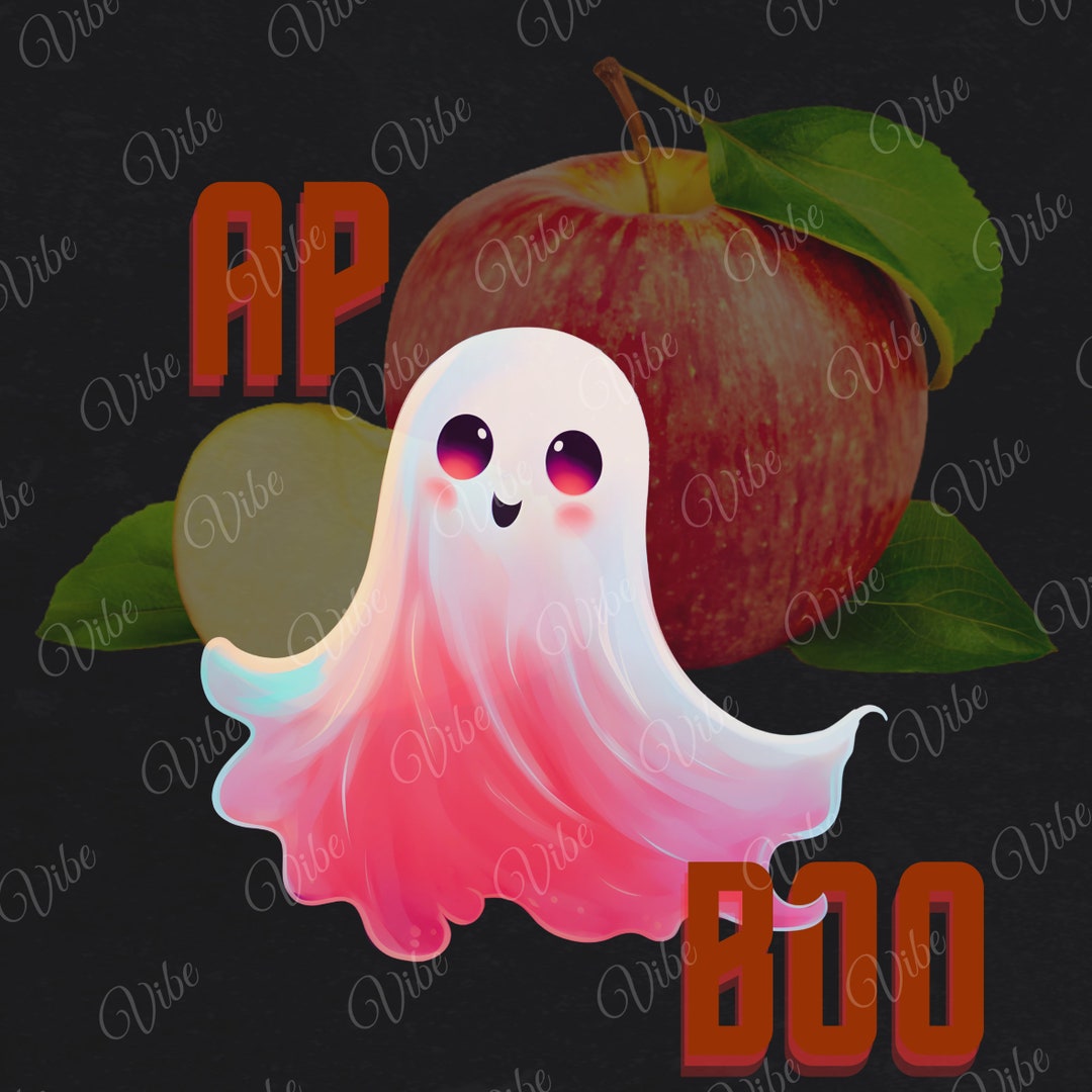 AP BOO Svg, Halloween Svg, Funny Ghost Halloween Svg, Boo Halloween Svg ...