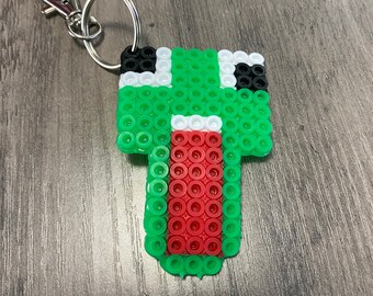 Perler Bead Keychain | Etsy