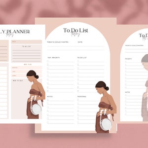 Printable Minimal Fashion to Do List Downloadable PDF - Etsy