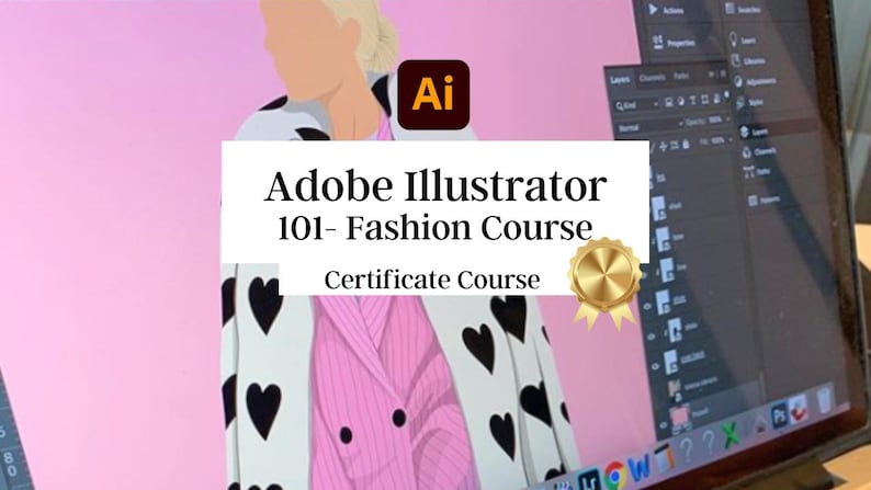 Digital Fashion Illustration Course: Adobe Illustrator, Flats Templates ...