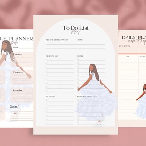 Printable Minimal Fashion to Do List Downloadable PDF - Etsy