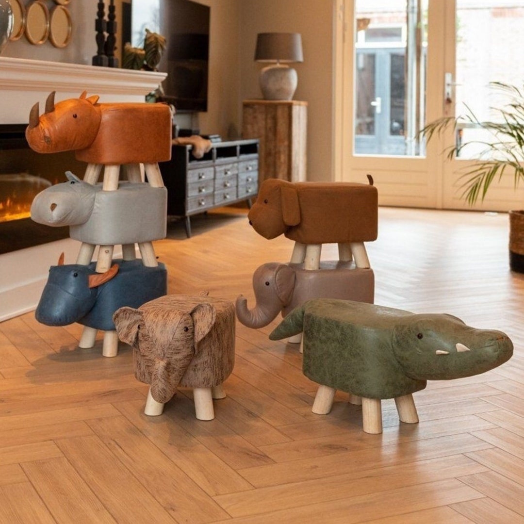 Child Stool Animals Play Room Decor for Child Bedroom Decor for Boys ...