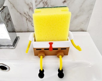 Spongebob Sponge Holder for Sink - Etsy