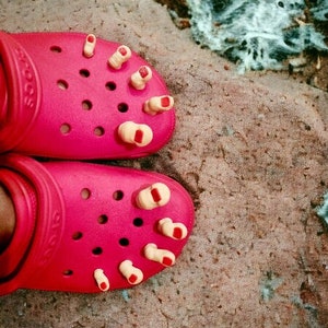 Croc Toes Comedy Accessories - Set of 10 - Etsy