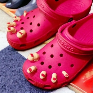 Croc Toes Comedy Accessories - Set of 10 - Etsy