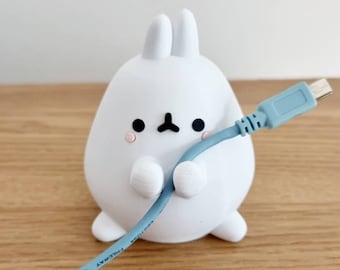 Bunny Cable Holder - Etsy
