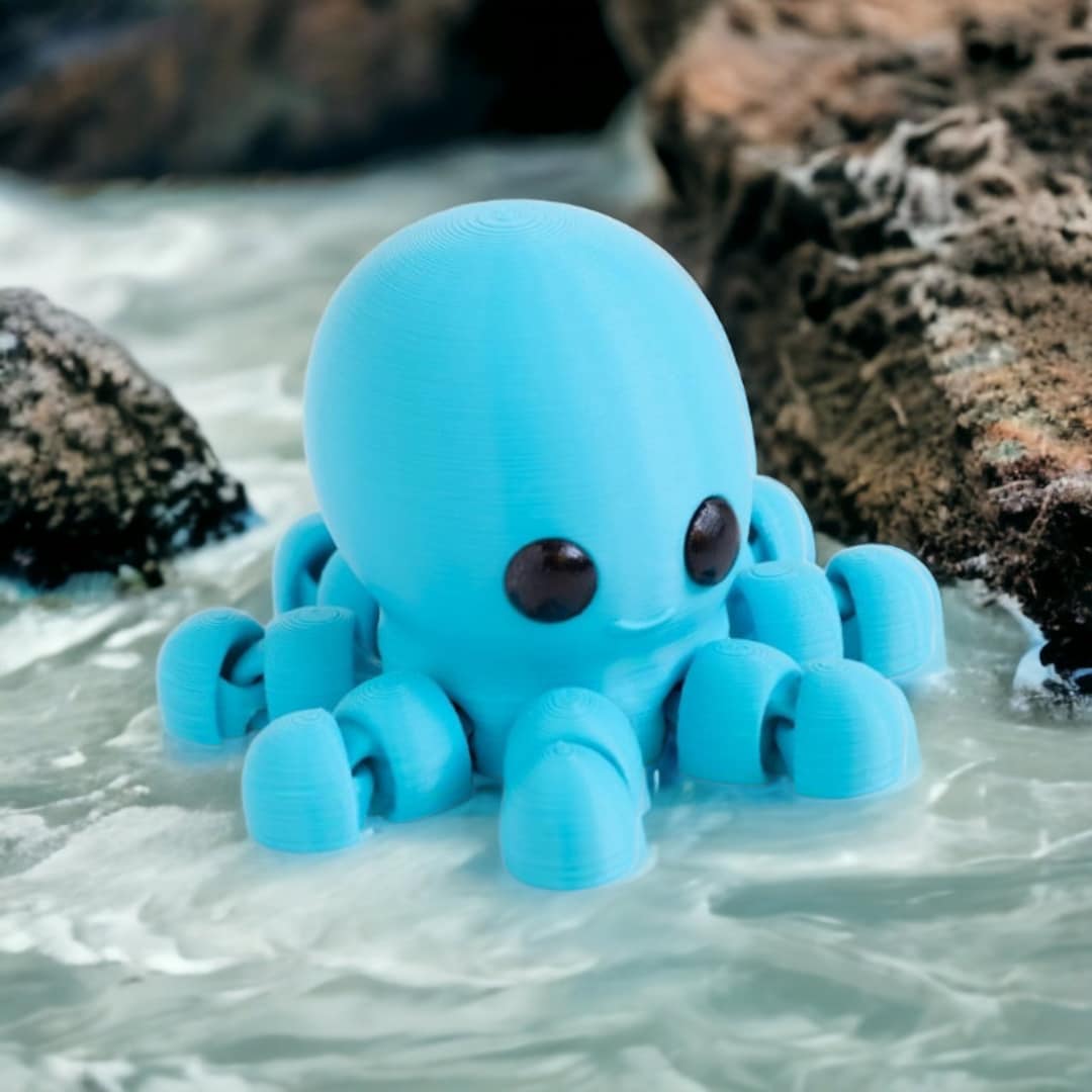 Baby Octopus Fidget Toy - Etsy