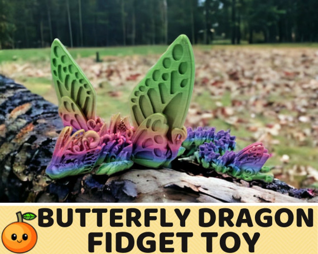 Butterfly Dragon Fidget Toy - Etsy