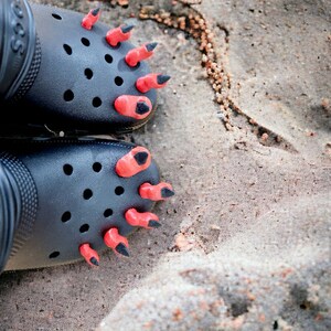 Demon Toes Charms for Crocs - Set of 10 Toes - Etsy