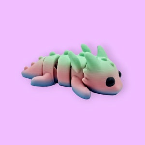 Baby Dragon Fidget / Keyring Model - Etsy