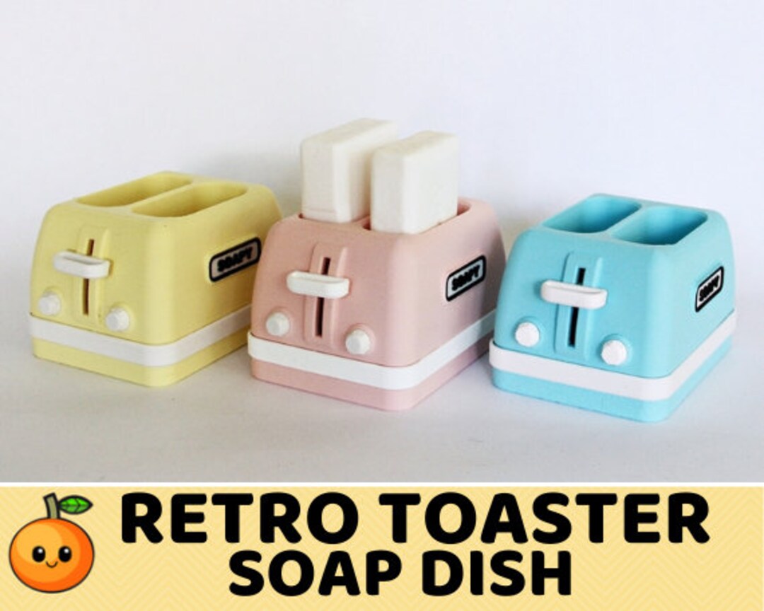 Retro Toaster Soap Dish - Etsy