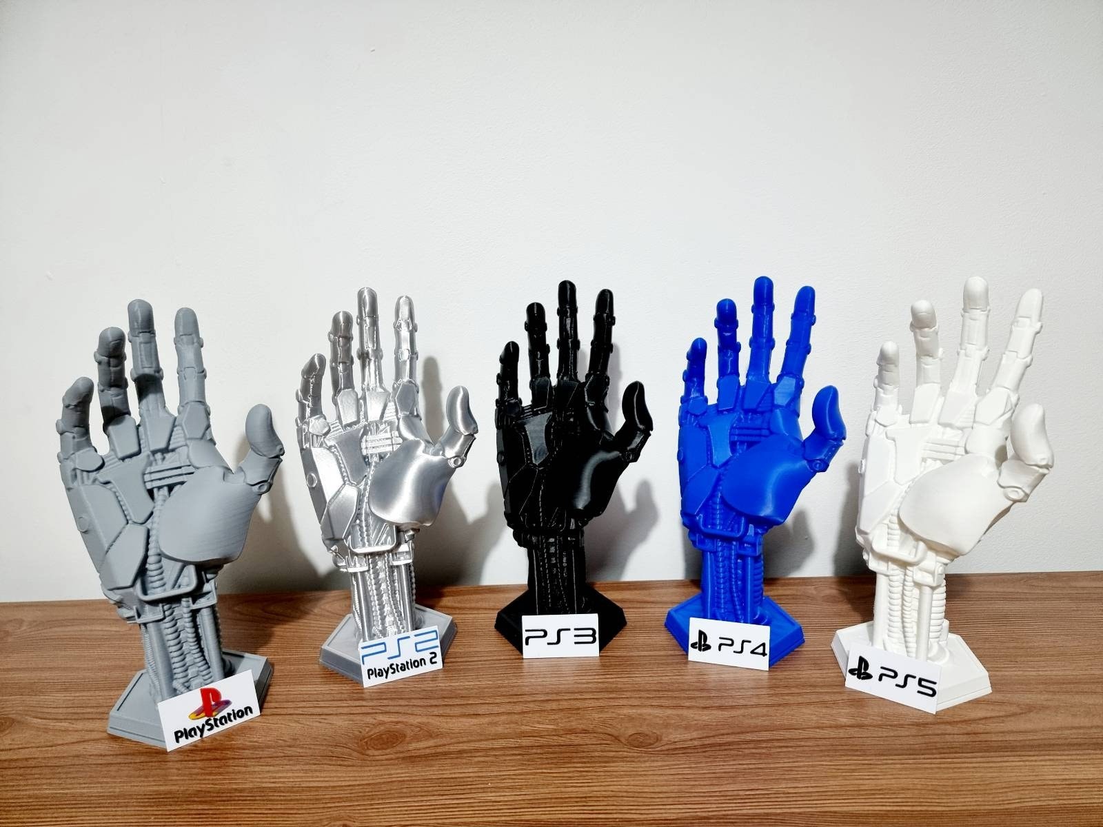 Robot Hand Controller Holder With Personalized Gamer Tag - Etsy UK
