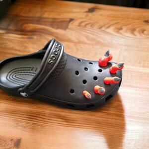 Demon Toes Charms for Crocs - Set of 10 Toes - Etsy