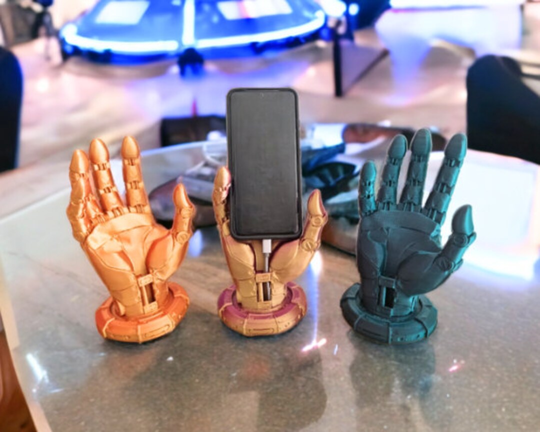 Robot Hand Phone Holder - Etsy