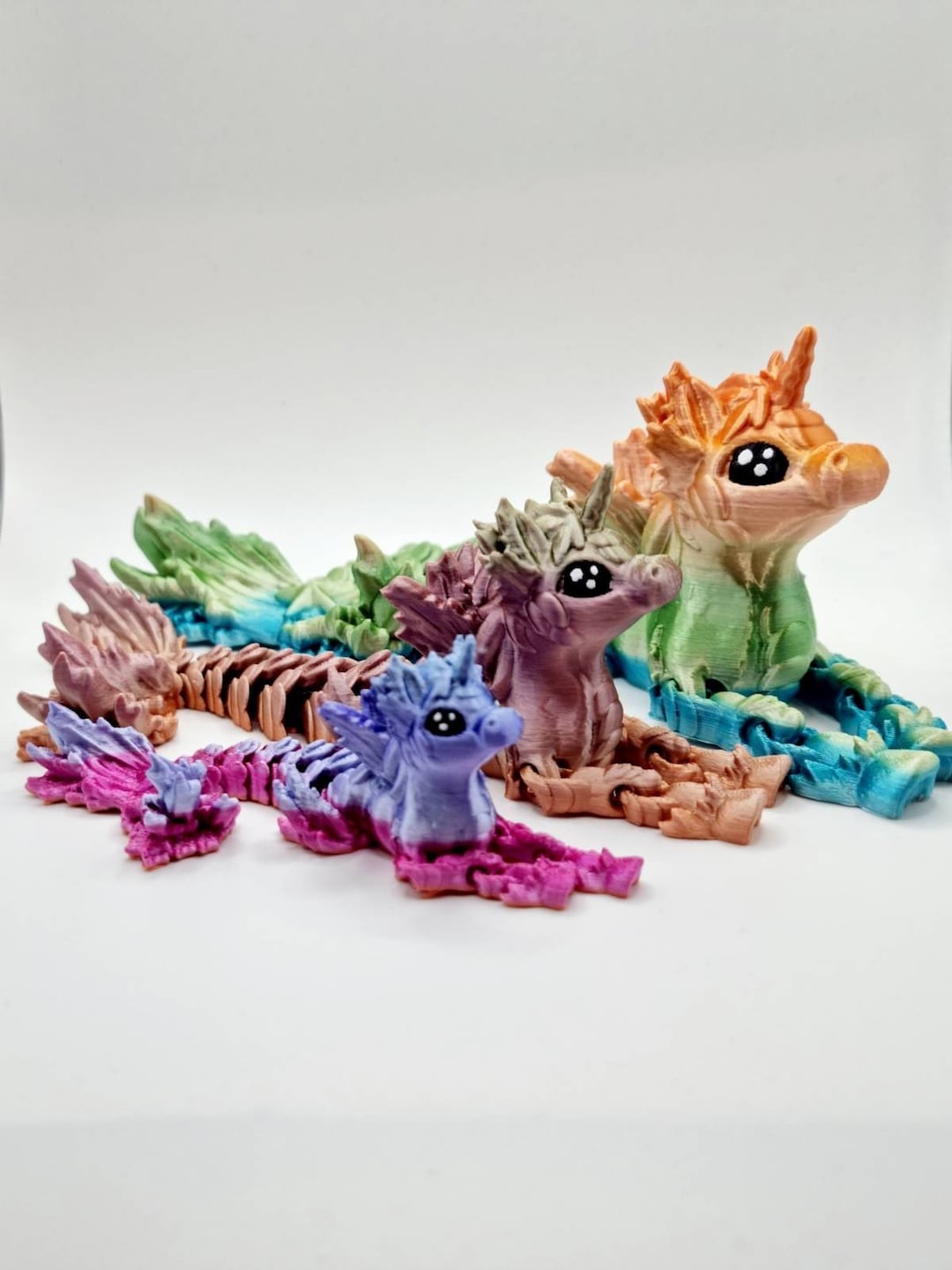 Articulated Self Standing Sea Horse Fidget Toy - Etsy