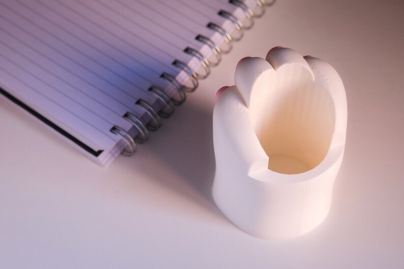Kawaii Cat Paw Pen Cup - Etsy UK