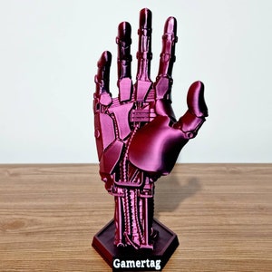 Robot Hand Controller Holder With Personalized Gamer Tag - Etsy UK