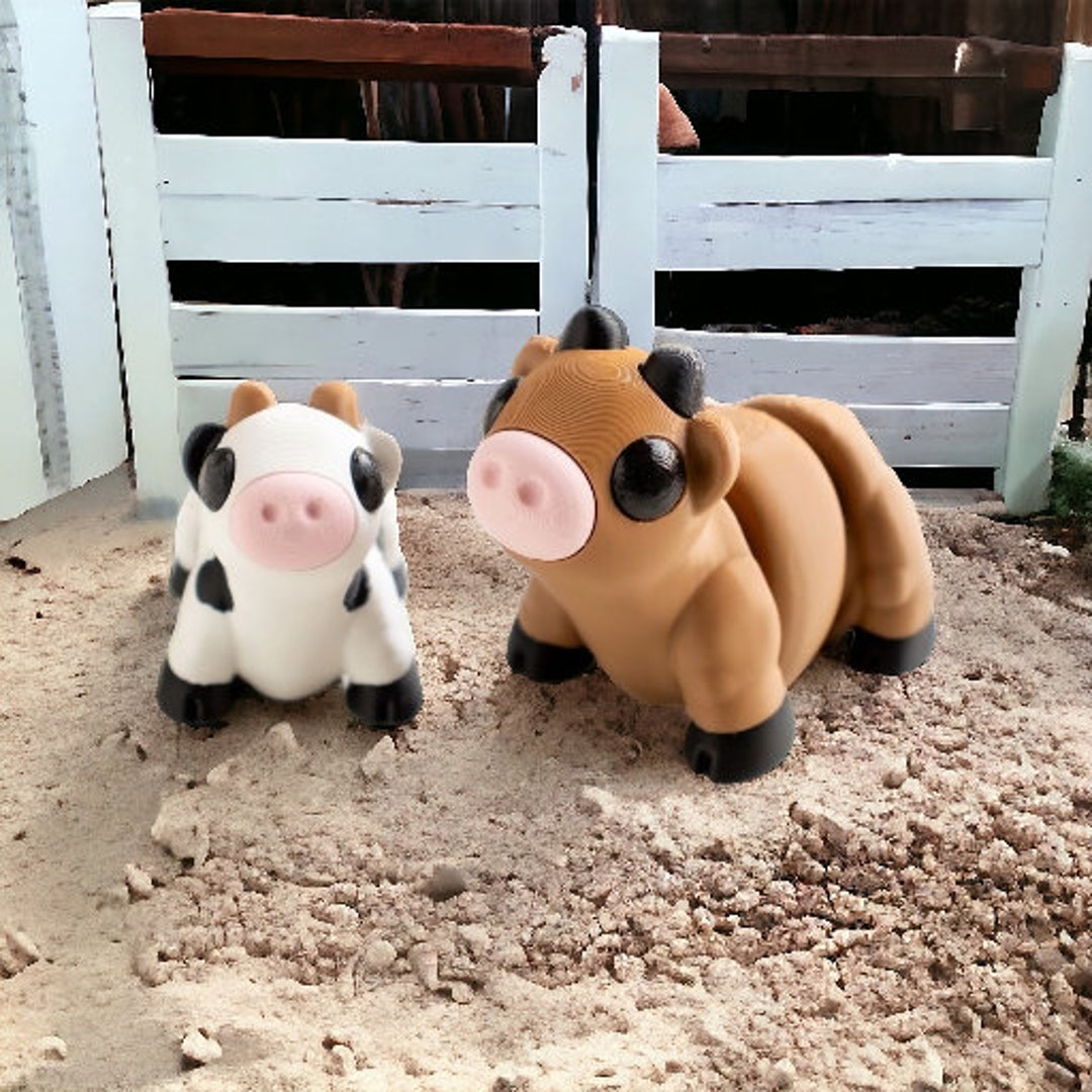 Baby Cow Fidget Model - Etsy