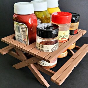 Picnic Table Condiment Holder - Etsy