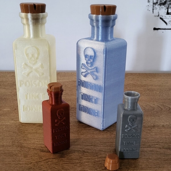 Halloween Poison Bottles - Etsy