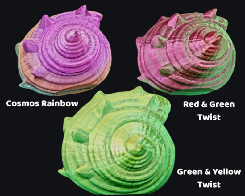 Hermit Crab Fidget Toy Multi Colour Print - Etsy