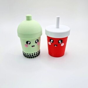 Boba Tea & Soda Drink Fidget Toys Multicolour Print - Etsy UK