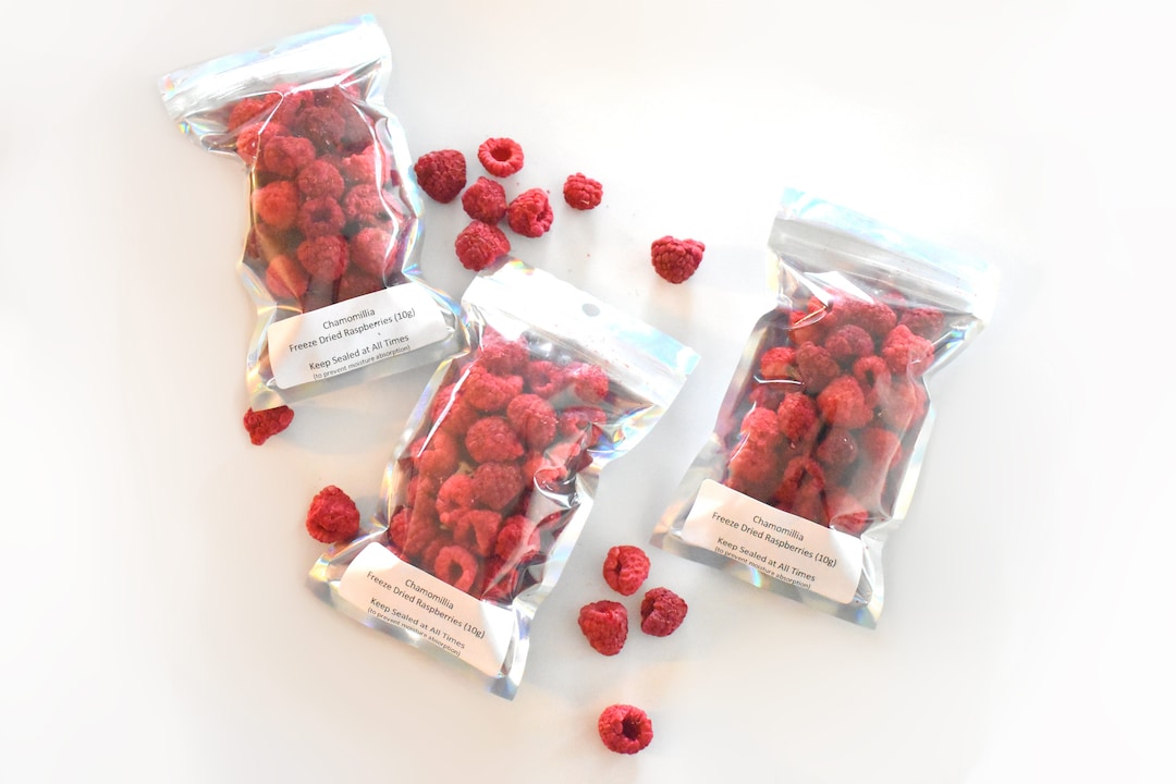 Fresh Freeze Dried Raspberry Snack Pack - Etsy