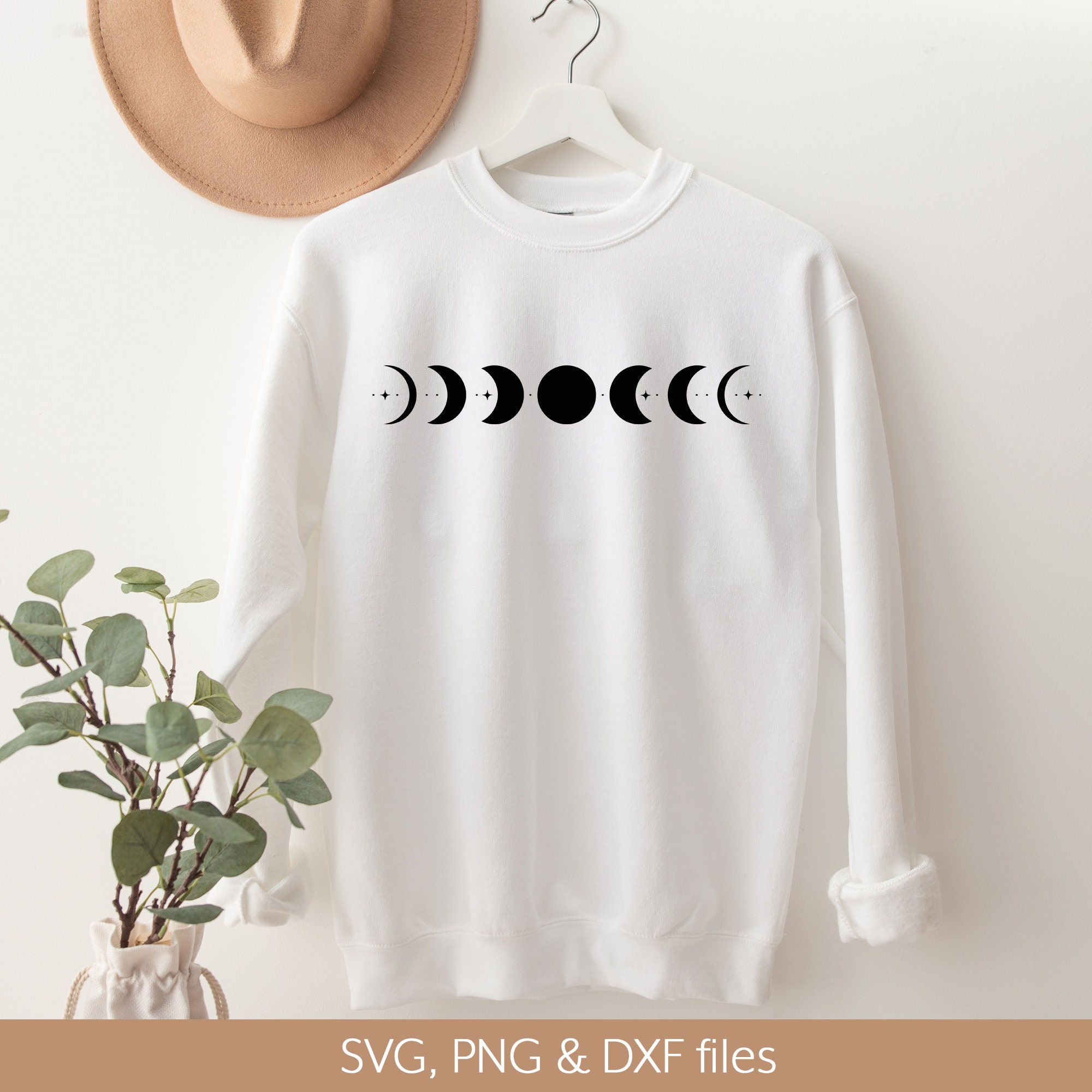 Moon Phases Svg Bundle Moon Phase Svg Celestial Svg Moon - Etsy Canada