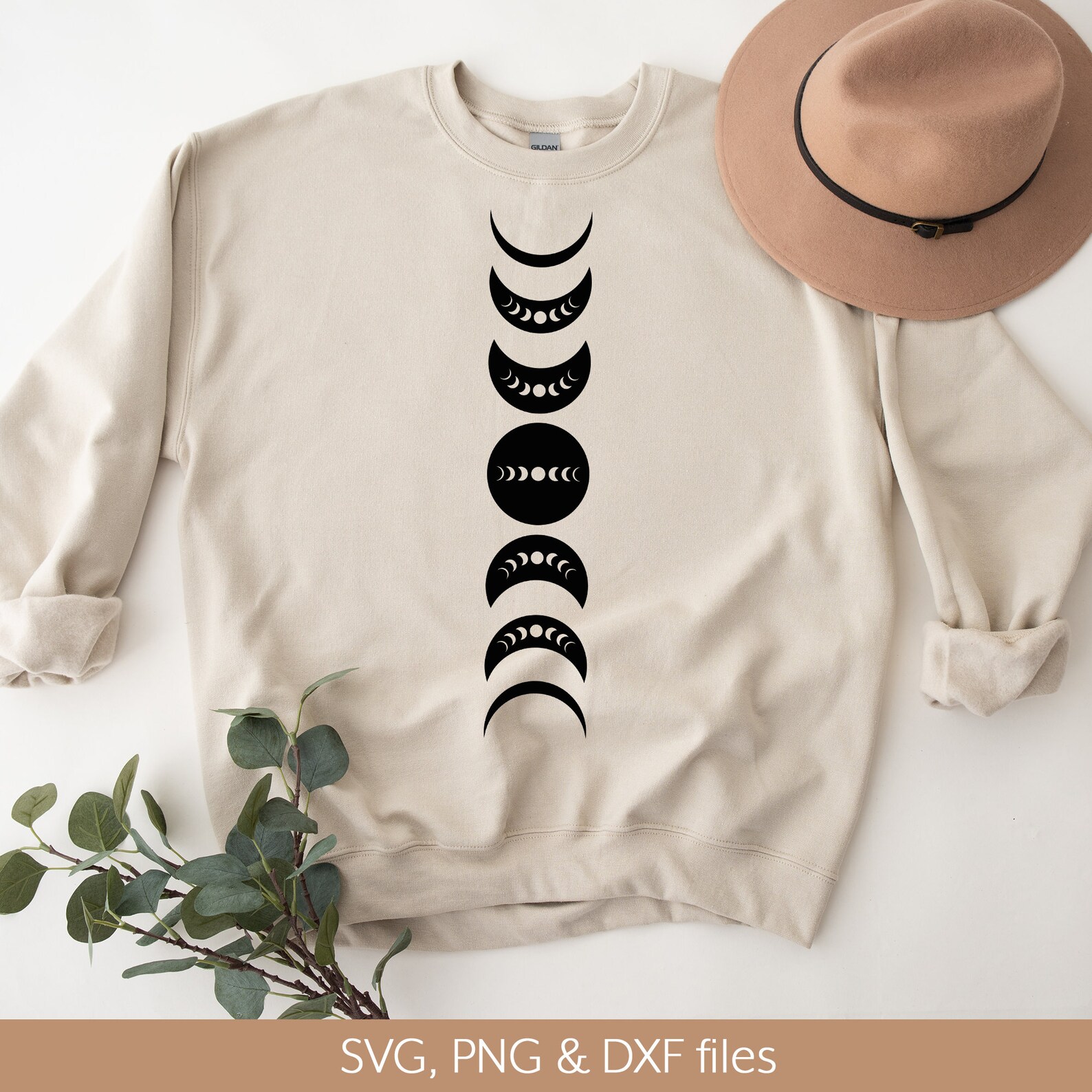Moon Phases Svg Bundle Moon Phase Svg Celestial Svg Moon - Etsy UK