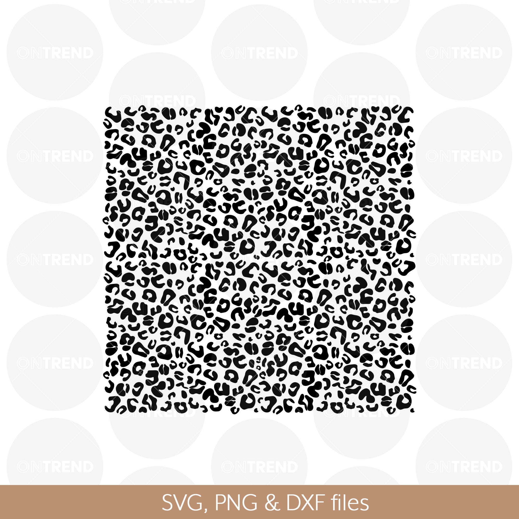 Large Leopard Print Svg, Leopard Print Svg, Leopard Print Pattern Svg ...