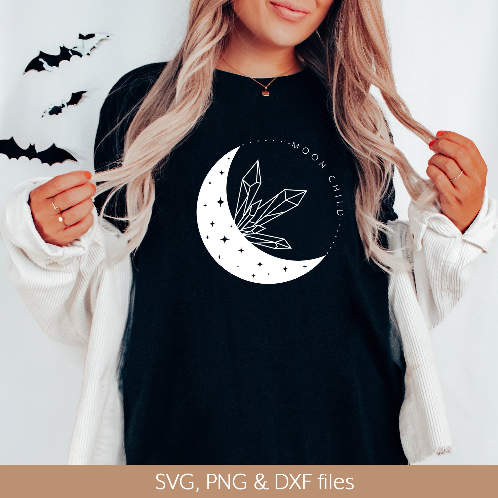 Moon Child Svg Moonchild Svg Moon Phases Svg Moon Phase - Etsy