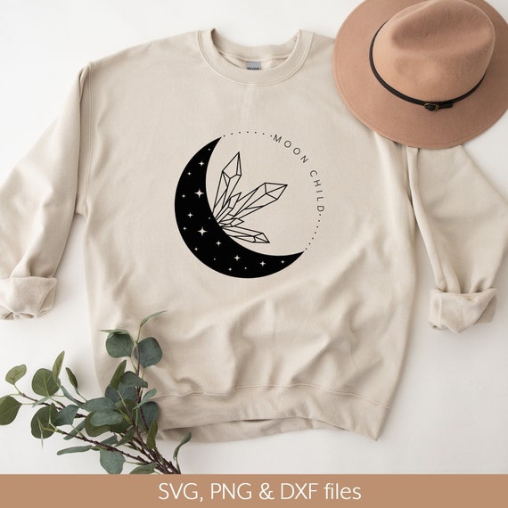Moon Child Svg Moonchild Svg Moon Phases Svg Moon Phase - Etsy