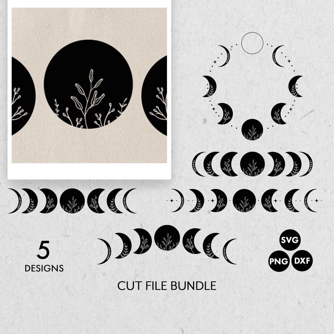 Moon Phases Svg Bundle, Moon Phase Svg, Celestial Svg, Moon Svg, Witchy ... Moon Phases Svg Bundle, Moon Phase Svg, Celestial Svg, Moon Svg, Witchy ...