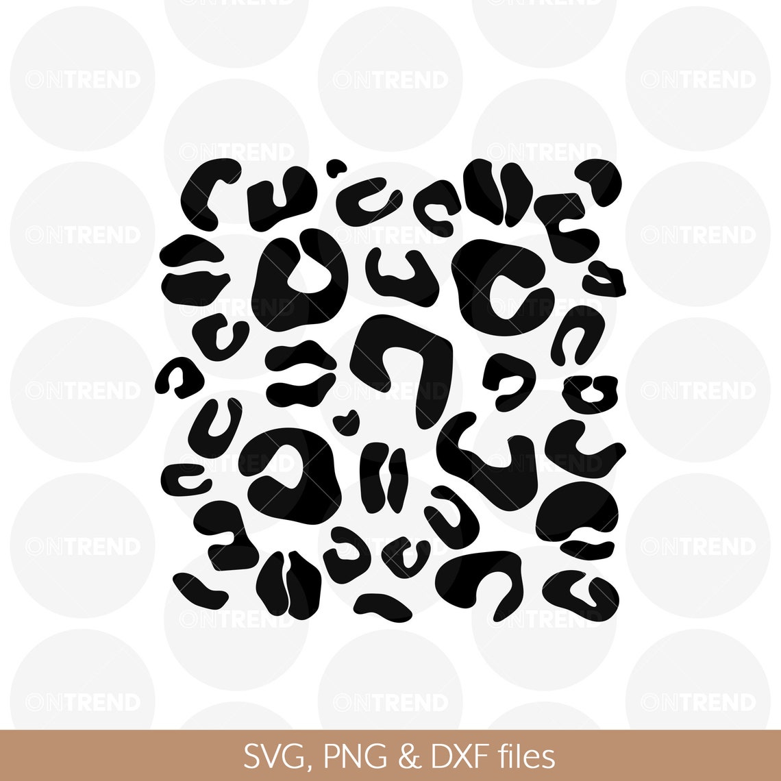 Large Leopard Print Svg, Leopard Print Svg, Leopard Print Pattern Svg ...