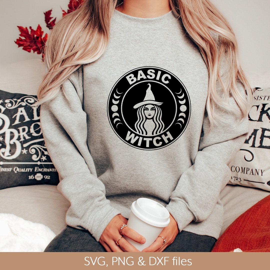 Basic Hexe svg, Hexe svg, Freche Hexe svg, Witchy svg, Magie svg ...