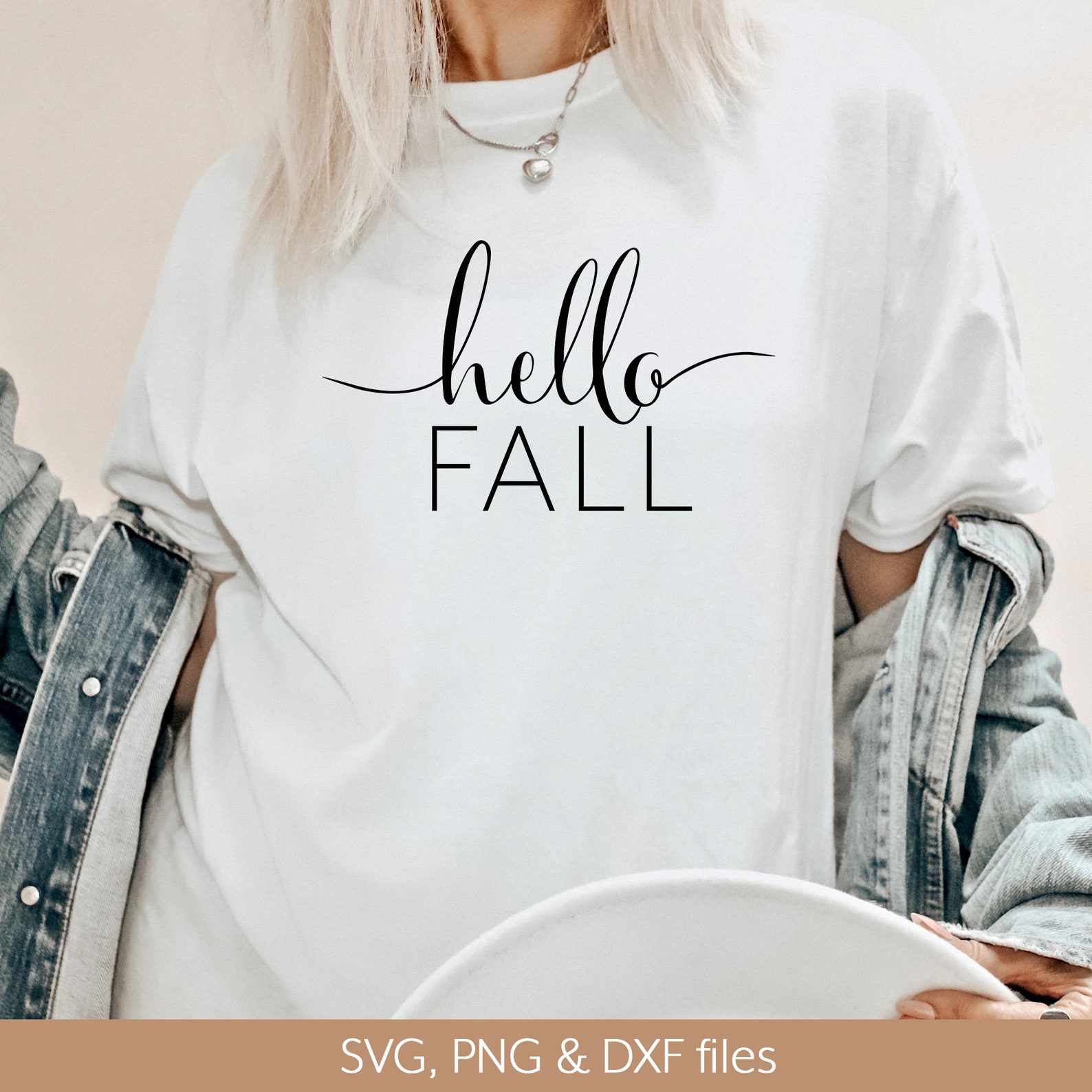 Hello Fall Svg, Fall Svg, Fall Shirt Svg, Fall Sign Svg, Fall Svg for ...