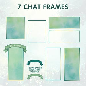 Green Twitch Overlay Package - Animated Background, Twitch Panels ...