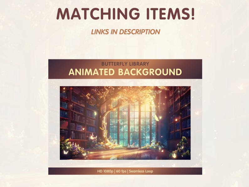 4 Animated Stream Screens for Twitch Stream - Butterfly Library ...