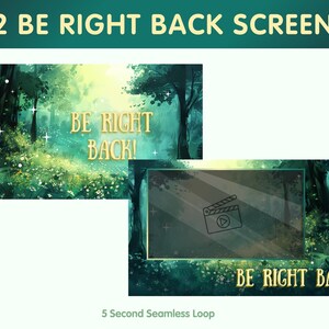 4 Animated Stream Screens for Twitch, 1 Offline Screen - Starting Soon ...