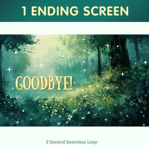 4 Animated Stream Screens for Twitch, 1 Offline Screen - Starting Soon ...