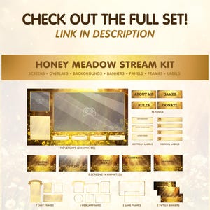 ANIMATED BACKGROUND, Yellow Vtuber Background, Vtuber Assets, Twitch ...