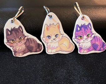 Mini Dragon Keychain - Chibi Kawaii Furry Textured Animal Charm - Etsy