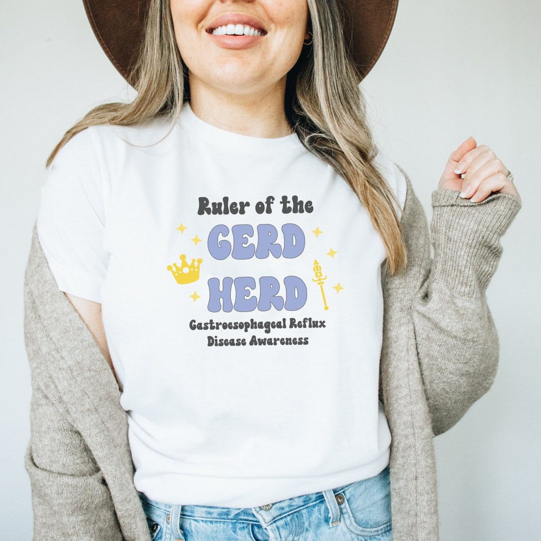 Gastroesophageal Reflux Disease Awareness Shirt; Cute GERD Awareness ...