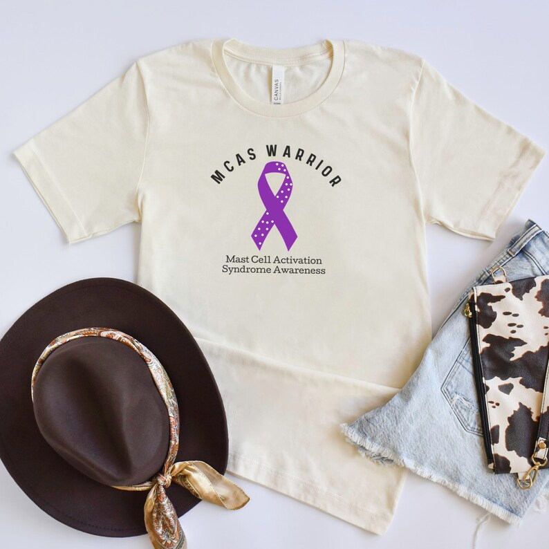 Mast Cell Activation Syndrome Shirt MCAS Warrior Graphic Tee - Etsy